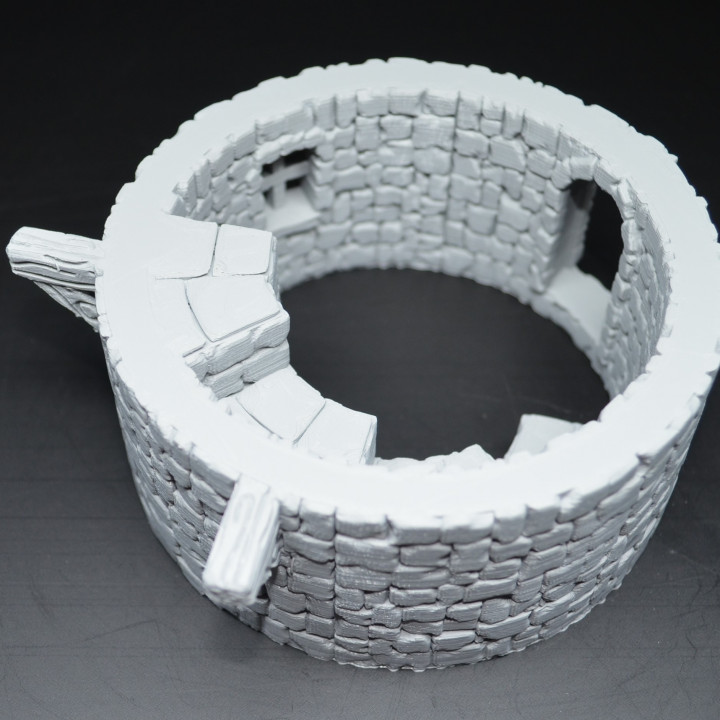 3D Printable Border Tower by Bernd Leibelt