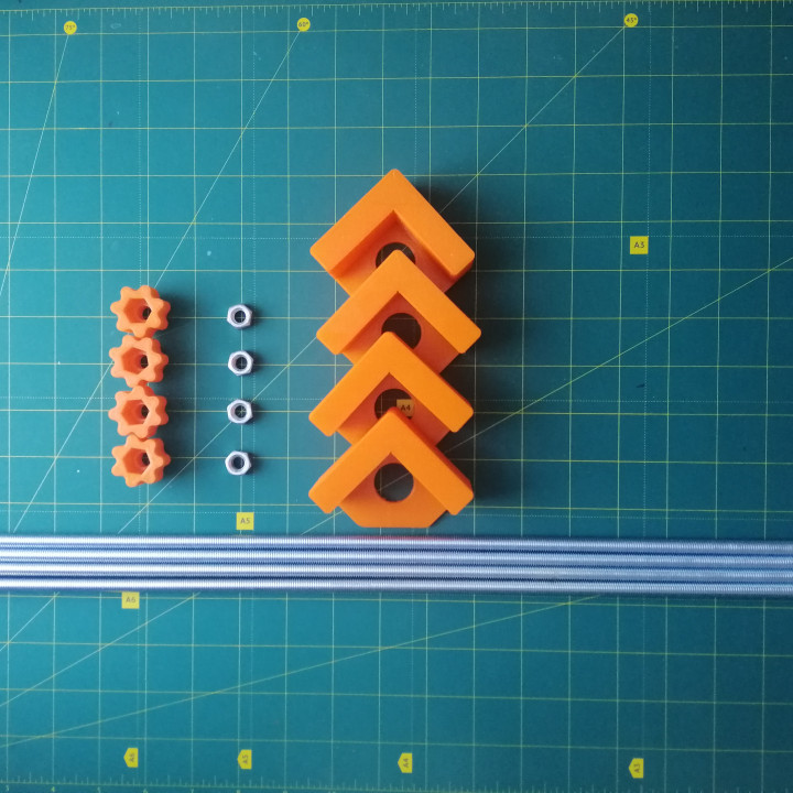 3D Printable Frame Clamp. by Oleksandr