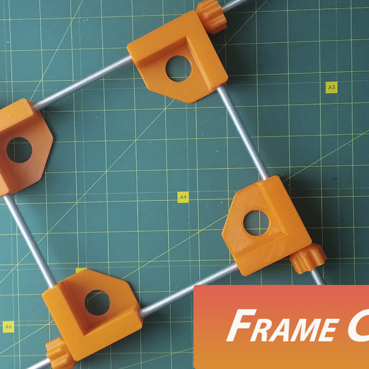 3D Printable Frame Clamp. by Oleksandr