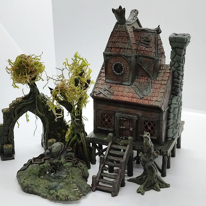 3D Printable Witch House by Stratation Design