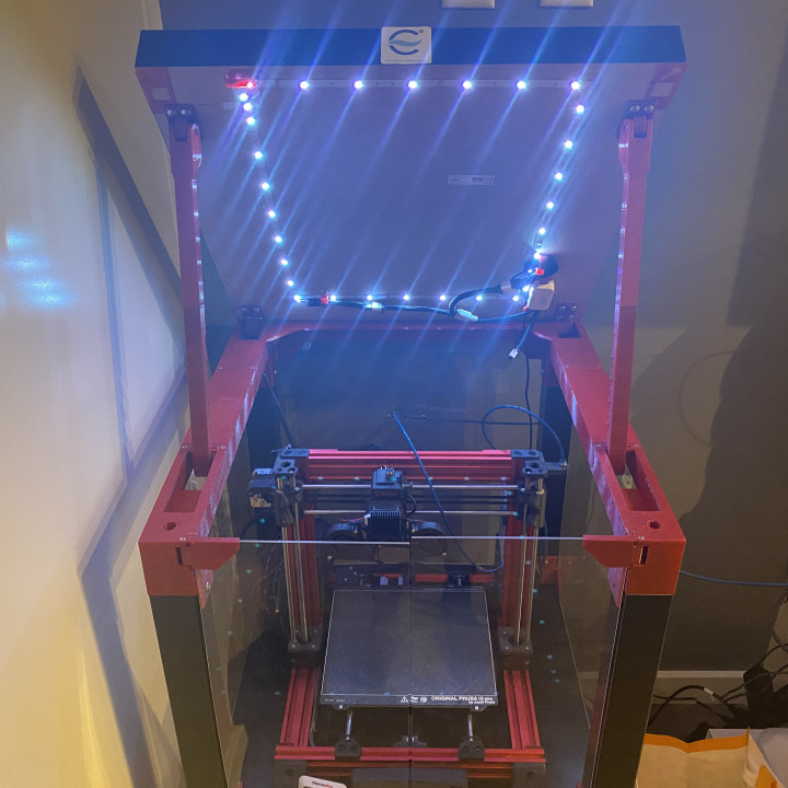 3D Printable Prusa V2 Enclosure by Brandon Beller