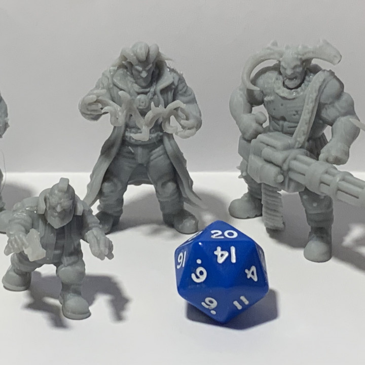 3D Printable ORK STREET COMMANDO ORCVESTER STALLONE by PAPSIKELS MINIATURES
