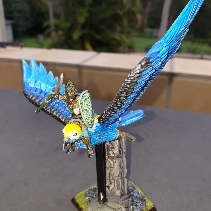 3D Print of Hawk Riders by davidajames