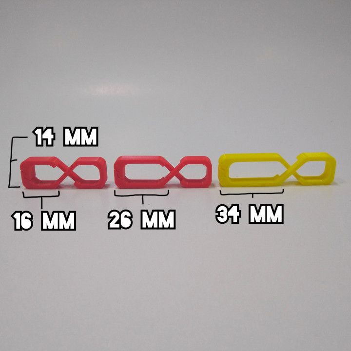 3D Printable Cable Clip, Wire organizer by Alex Torres
