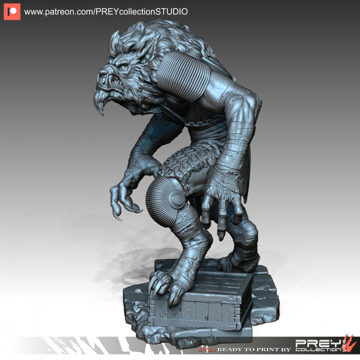 3D Printable RAHZAR by Alex