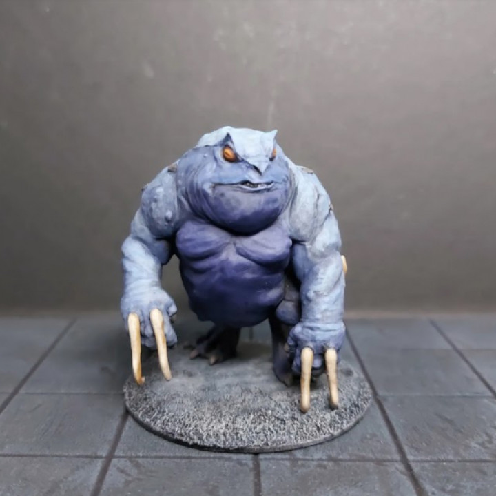 3D Print of Slaad Mob - Tabletop Miniatures (Pre-Supported) by glarkus
