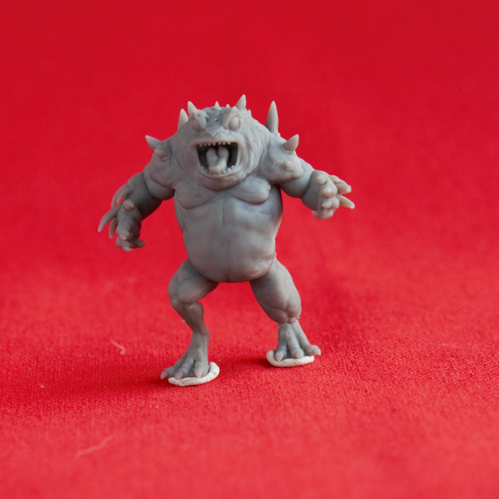 3D Printable Slaad Mob - Tabletop Miniatures (Pre-Supported) by ...