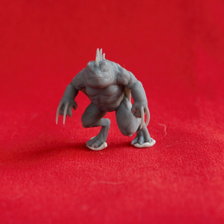 3D Printable Slaad Mob - Tabletop Miniatures (Pre-Supported) by ...