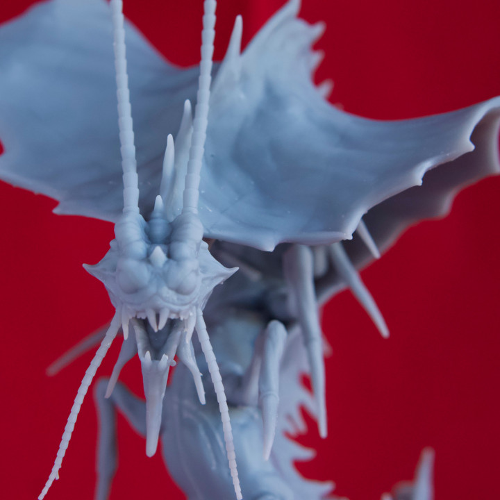 3D Printable Remorhaz - Tabletop MIniature by YKS Miniatures