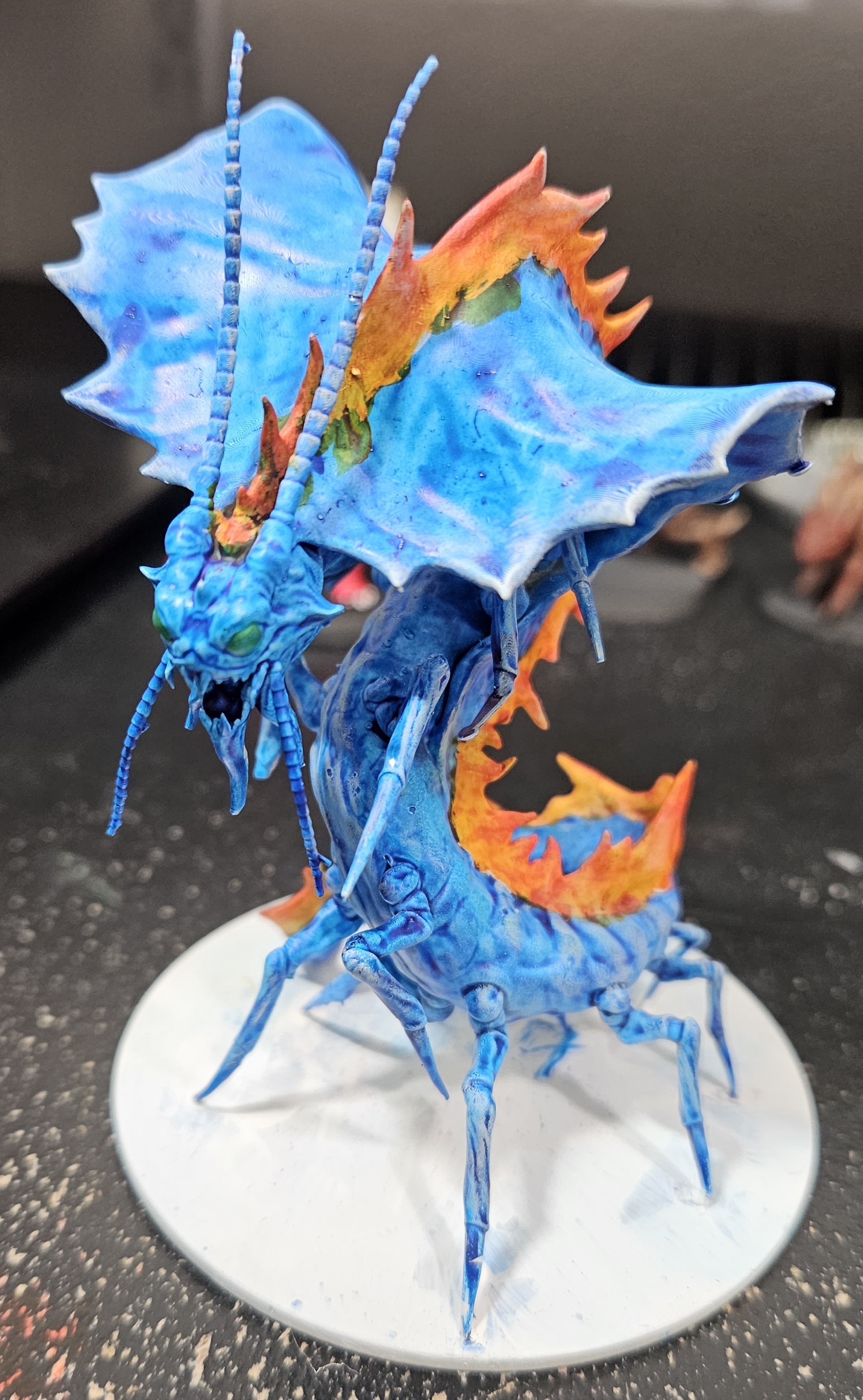 3D Printable Remorhaz - Tabletop Miniature (Pre-Supported) by Yasashii ...