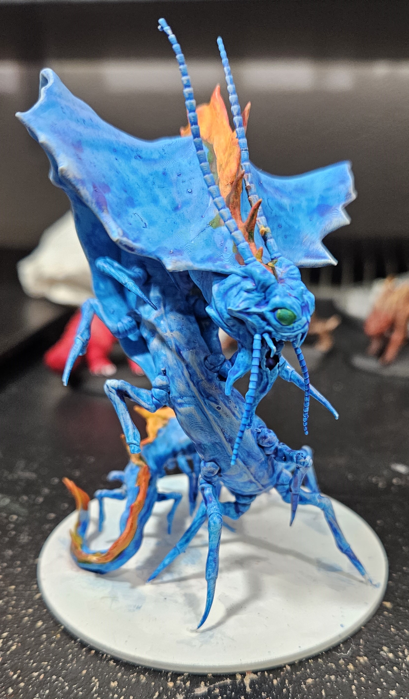 3D Printable Remorhaz - Tabletop Miniature (Pre-Supported) by Yasashii ...