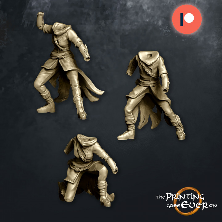 3D Printable Modular Elven Rangers - Presupported by The Printing Goes ...