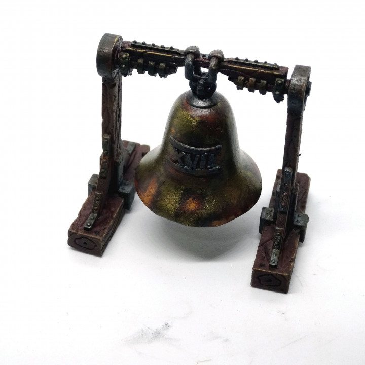 3D Printable Bell tabletop terrain by Lex Addams