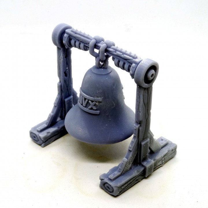 3D Printable Bell tabletop terrain by Lex Addams