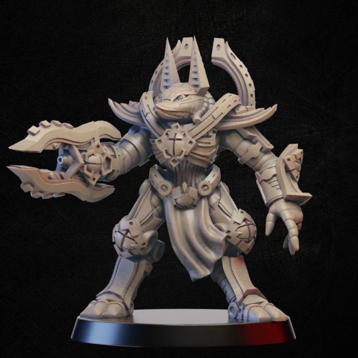 3D Printable Pyramid watch with plasma gun by Stanislav Kuznetsov