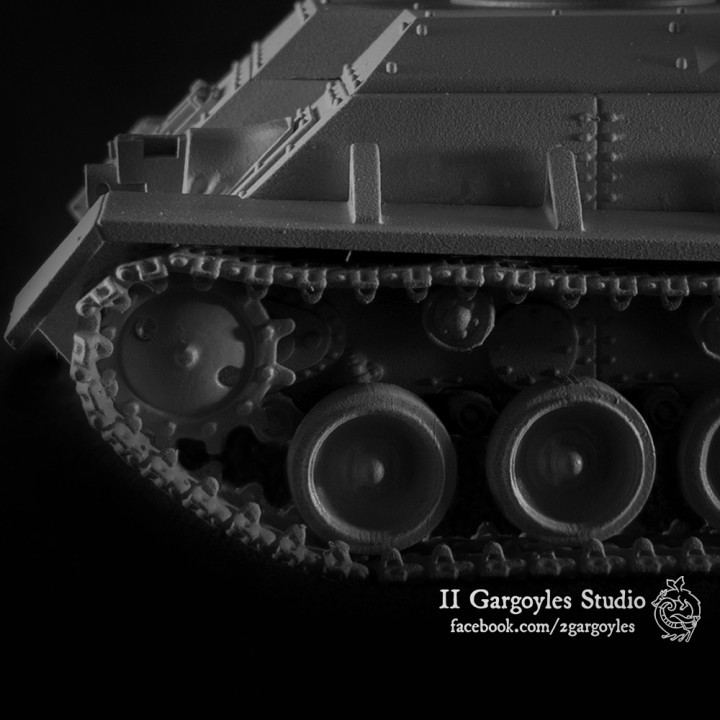 3D Printable Realistic Sci-Fi APC Tracks by II GARGOYLES STVDIO