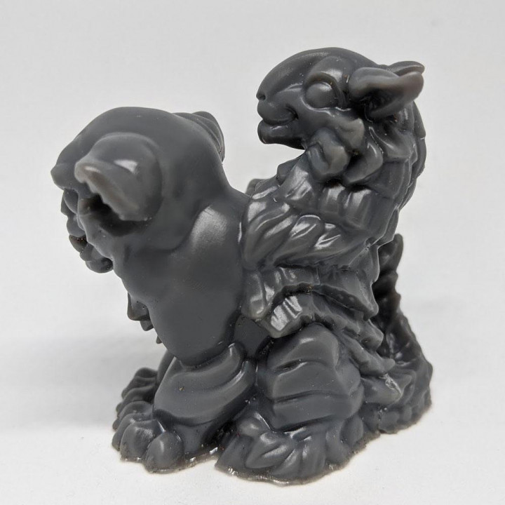 3D Printable Mini Chimera by Crystel Land