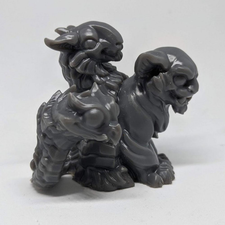 3D Printable Mini Chimera by Crystel Land