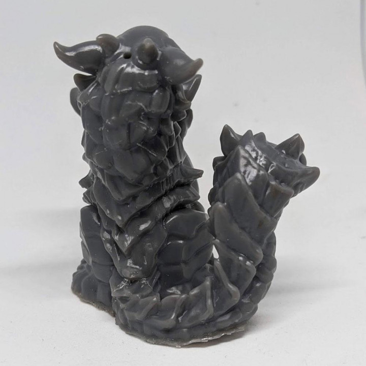 3D Printable Mini Chimera by Crystel Land