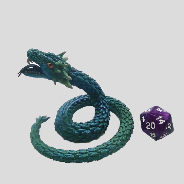 3D Printable Basilisk by Stratation Design