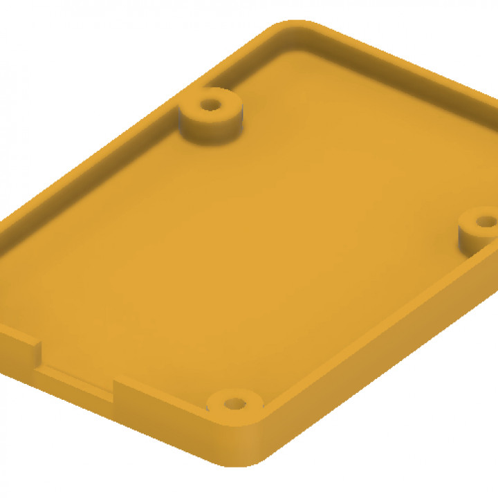 3D Printable Simple RPI 3B+ case by Martijn Broekhuizen