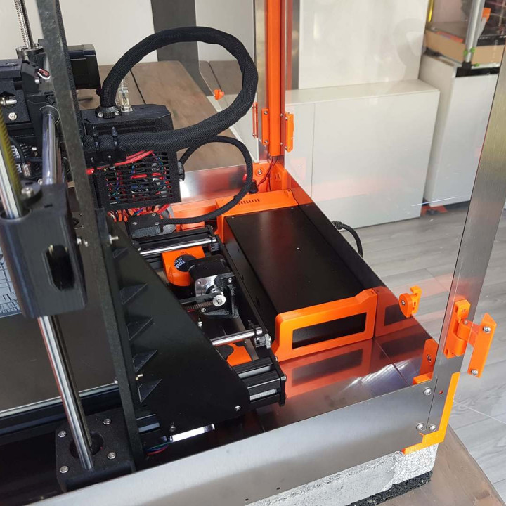 3D Printable Prusa-box enclosure for Prusa mk3s mk2.5s by Printer-box