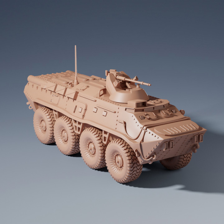 3D Printable Modern Mechanized Army by Productions Diratia