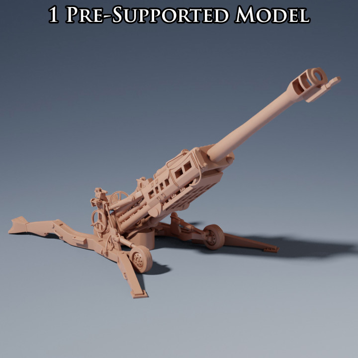 3D Printable Modern Artillery by Productions Diratia