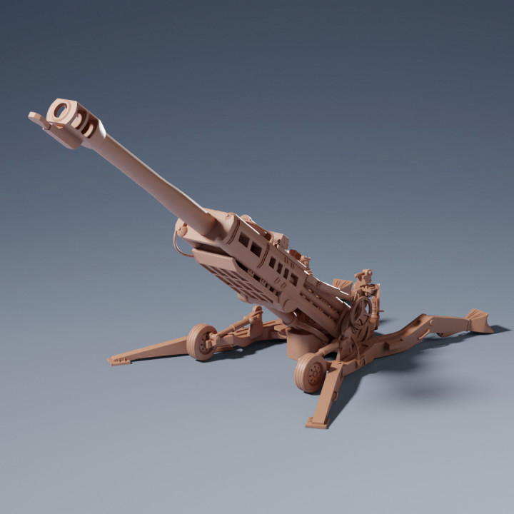 3D Printable Modern Artillery by Productions Diratia