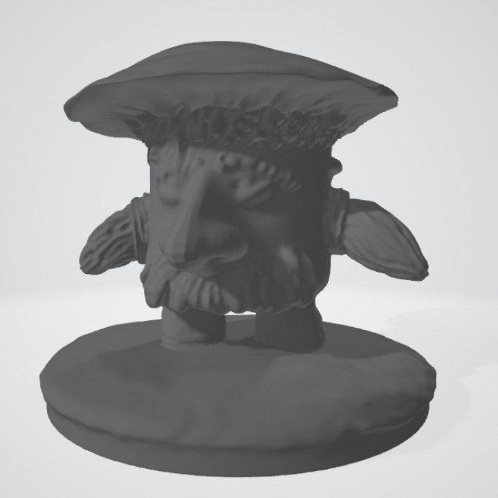 3D Printable Mushman by Gabe Noodle