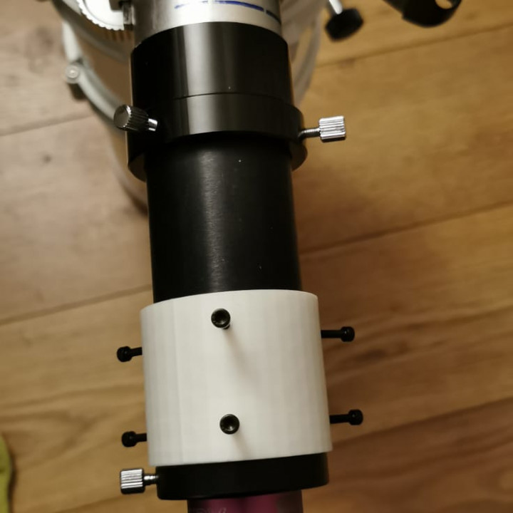 3D Printable Telescope 2 Inch Focuser extension tube by Stuart Bateman