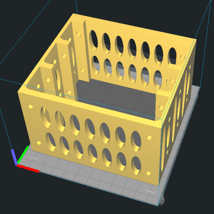 3D Printable A tray for 3.5 HDD by MauveFerret