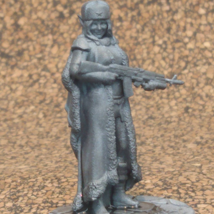 3D Printable Soviet Elf Females by KLT Studio