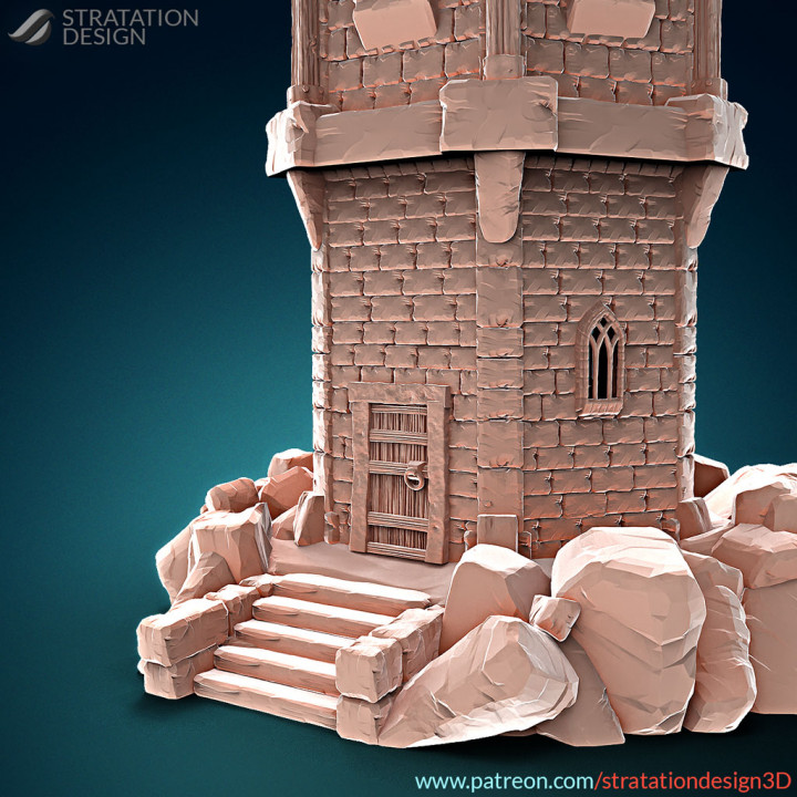 3D Printable WatchTower by Stratation Design