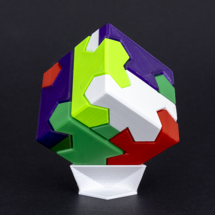 3D Printable Tsugite Cube Master Pack by Devin Enrique Büchele de Montes
