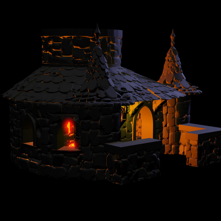 3D Printable Rolovik's Small Forge by J.Kirouac design & sculpture