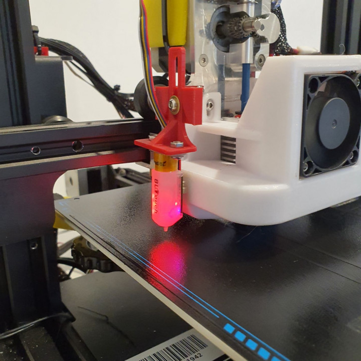 3D Printable BL Touch Mount For Micro Swiss Direct Drive with Satsana ...