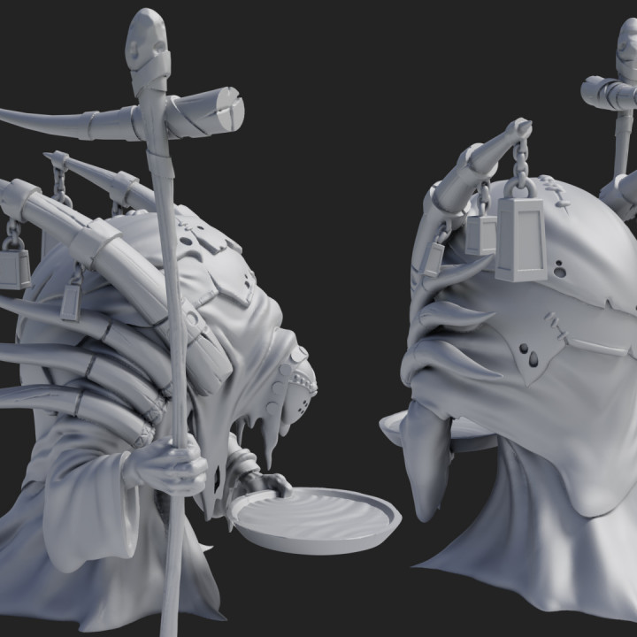 3D Printable High Priest by Goblin Toe Games