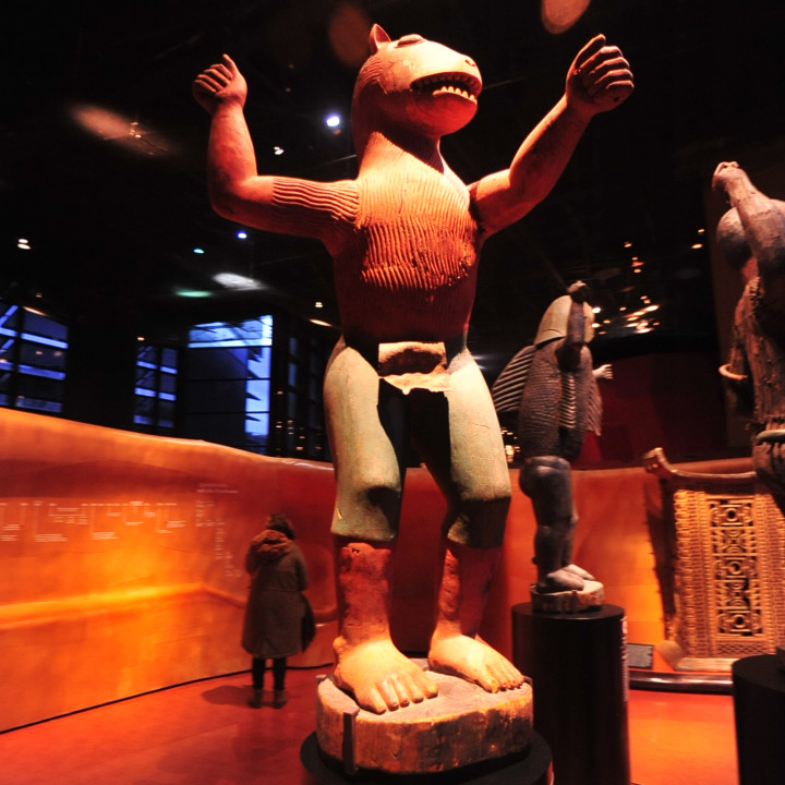 3D Printable Royal statue of King Glèlè by Scan The World