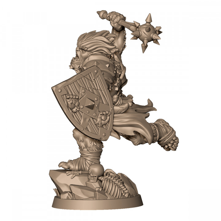 3D Printable Bugbear by Willy Kao