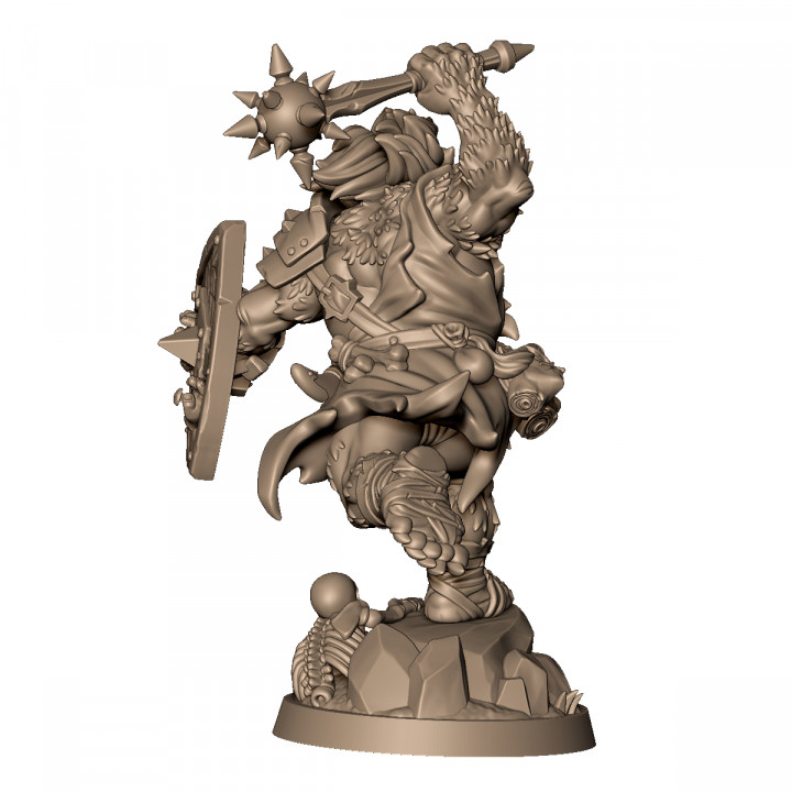 3D Printable Bugbear by Willy Kao