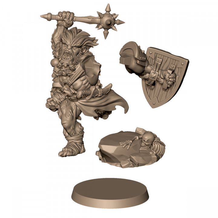 3D Printable Bugbear by Willy Kao