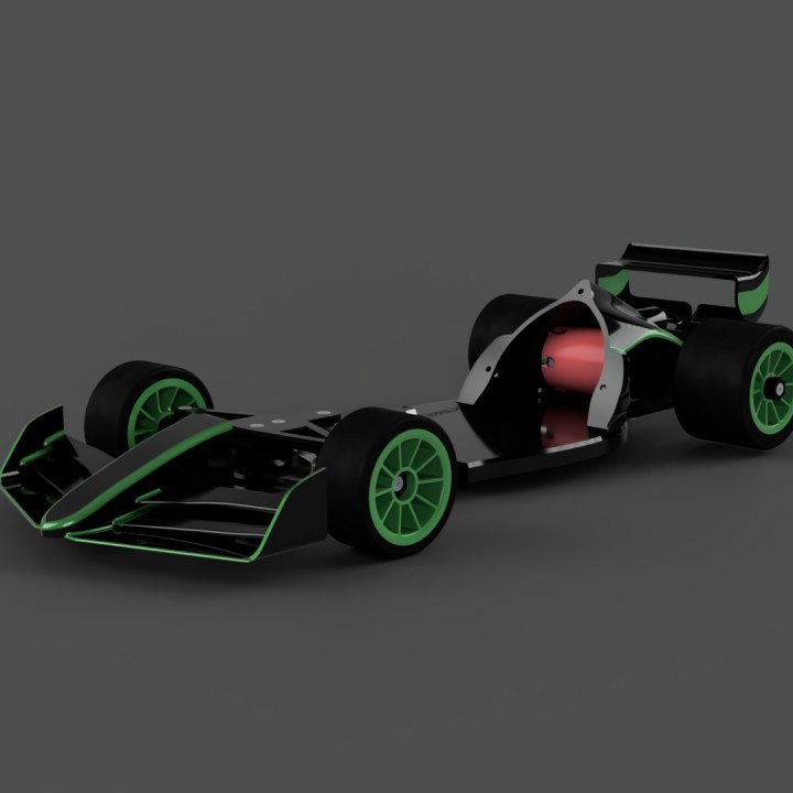 3D Printable OpenRC F1 2022 Beta by Experimental Systems