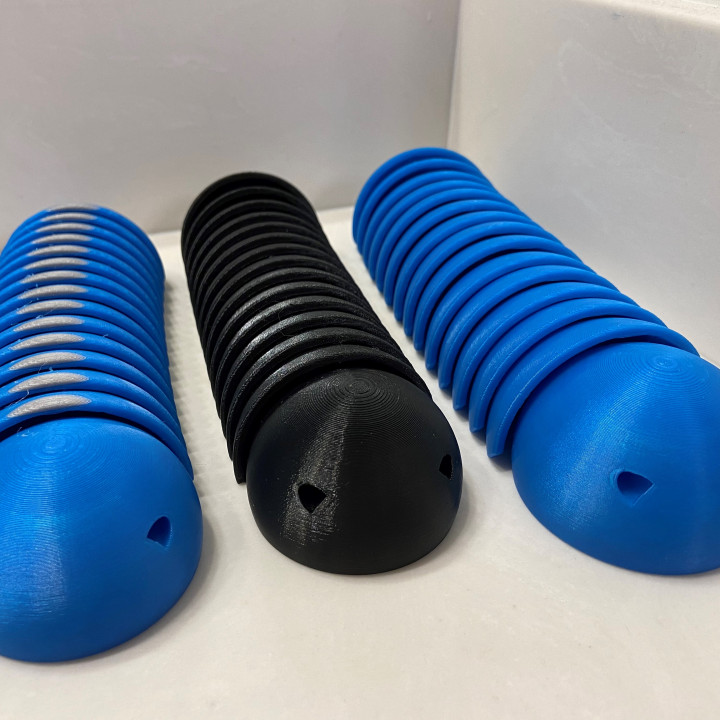 3D Printable Articulated Devil Bug by Kyle