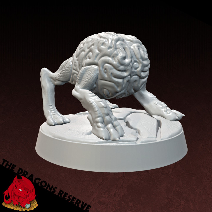 3D Printable Intellect Devourer - The D&D Reserve by Victoria Collins