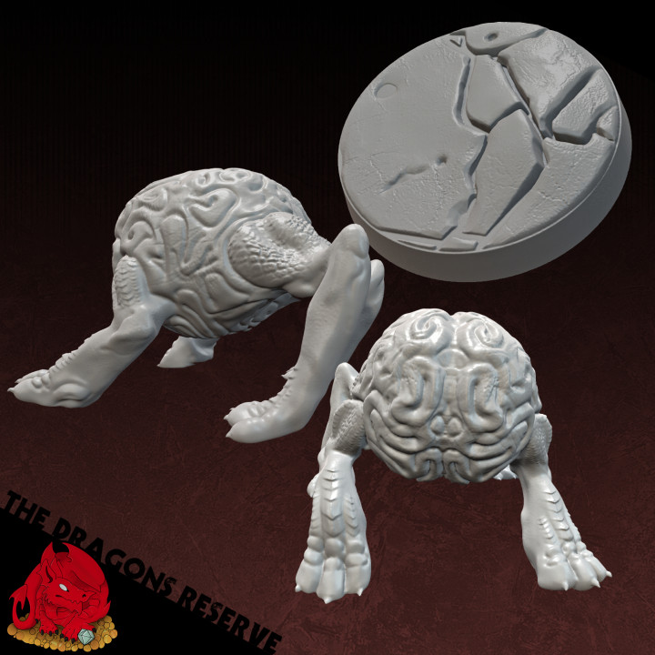 3D Printable Intellect Devourer - The D&D Reserve by Victoria Collins