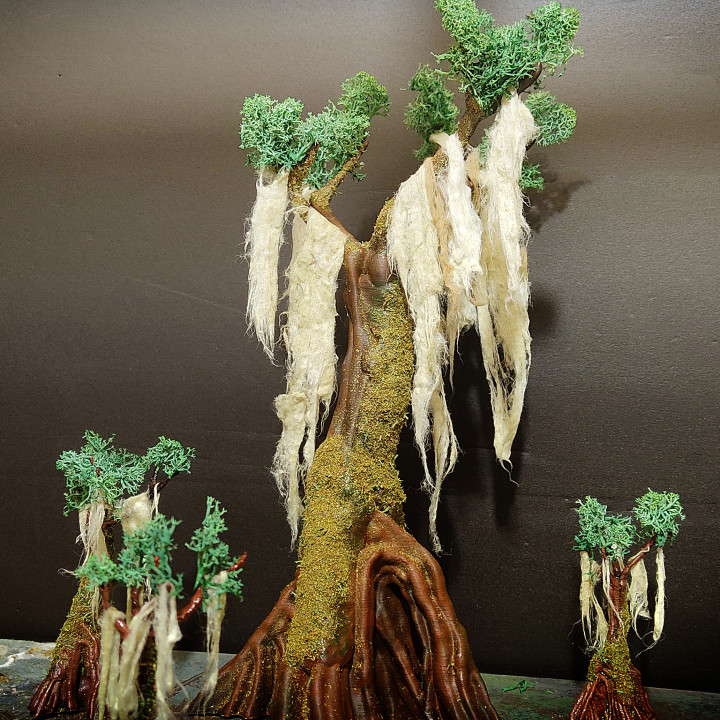 3D Printable Swamp Cypress Tree by Stratation Design
