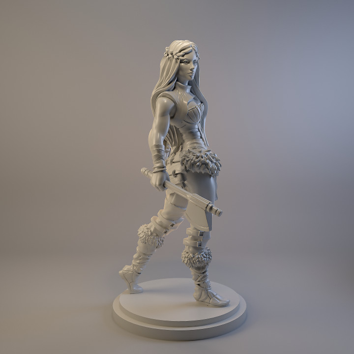 3D Printable Sif Norse Goddess by CLAUDIA´SCULPTS 3D Printable Sif Norse Goddess by CLAUDIA´SCULPTS