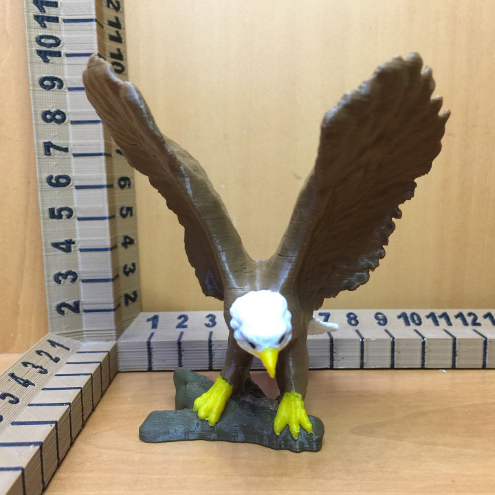 3D Printable Eagle by Star Labs 3D, LLC