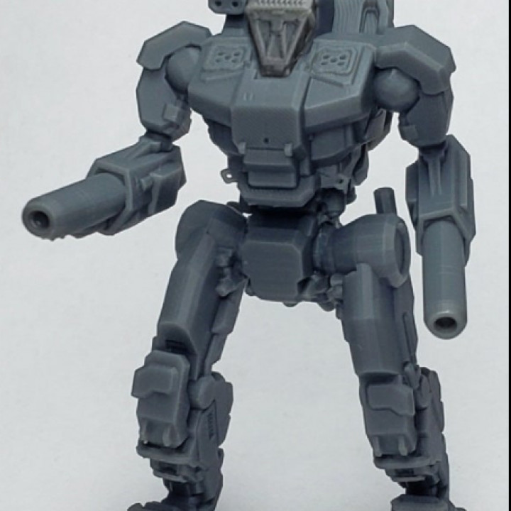 3D Print of BKX-7X Battle Axe BN Edition for Battletech by jakepetrie